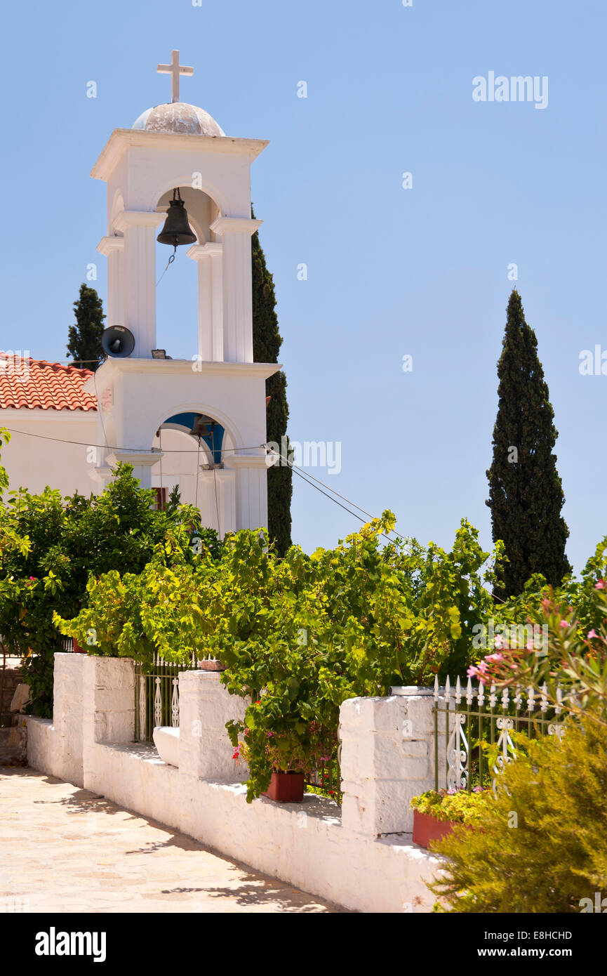 Monastery on Samos Stock Photo - Alamy