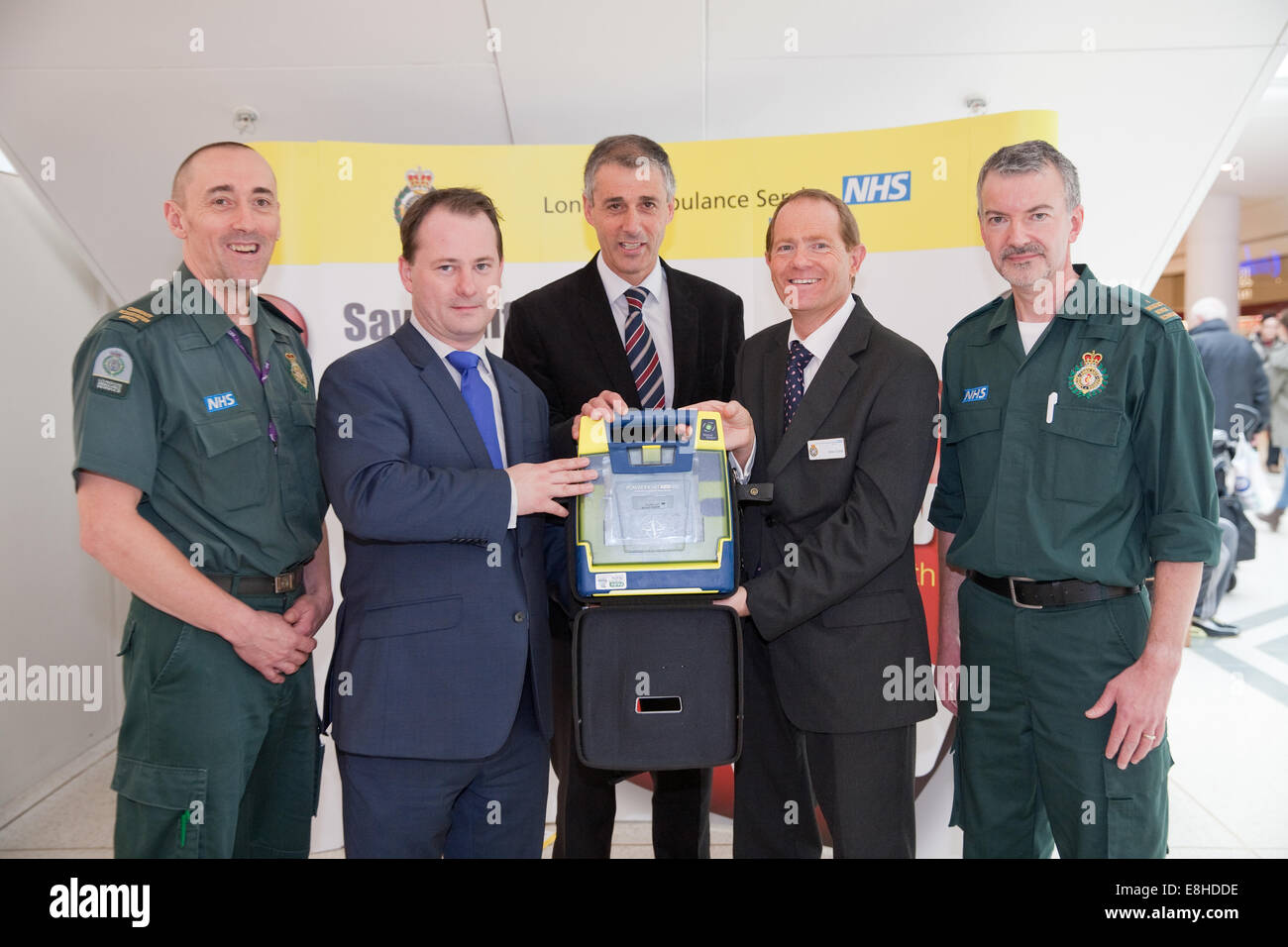 LAS members of staff, Councillor Peter Fortune, Dr Ray vella and Mark ...