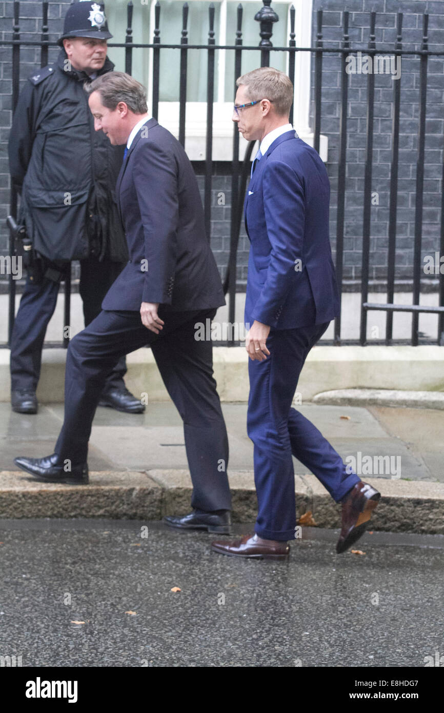Westminster London UK. 8th October 2014. British Prime Minister David ...