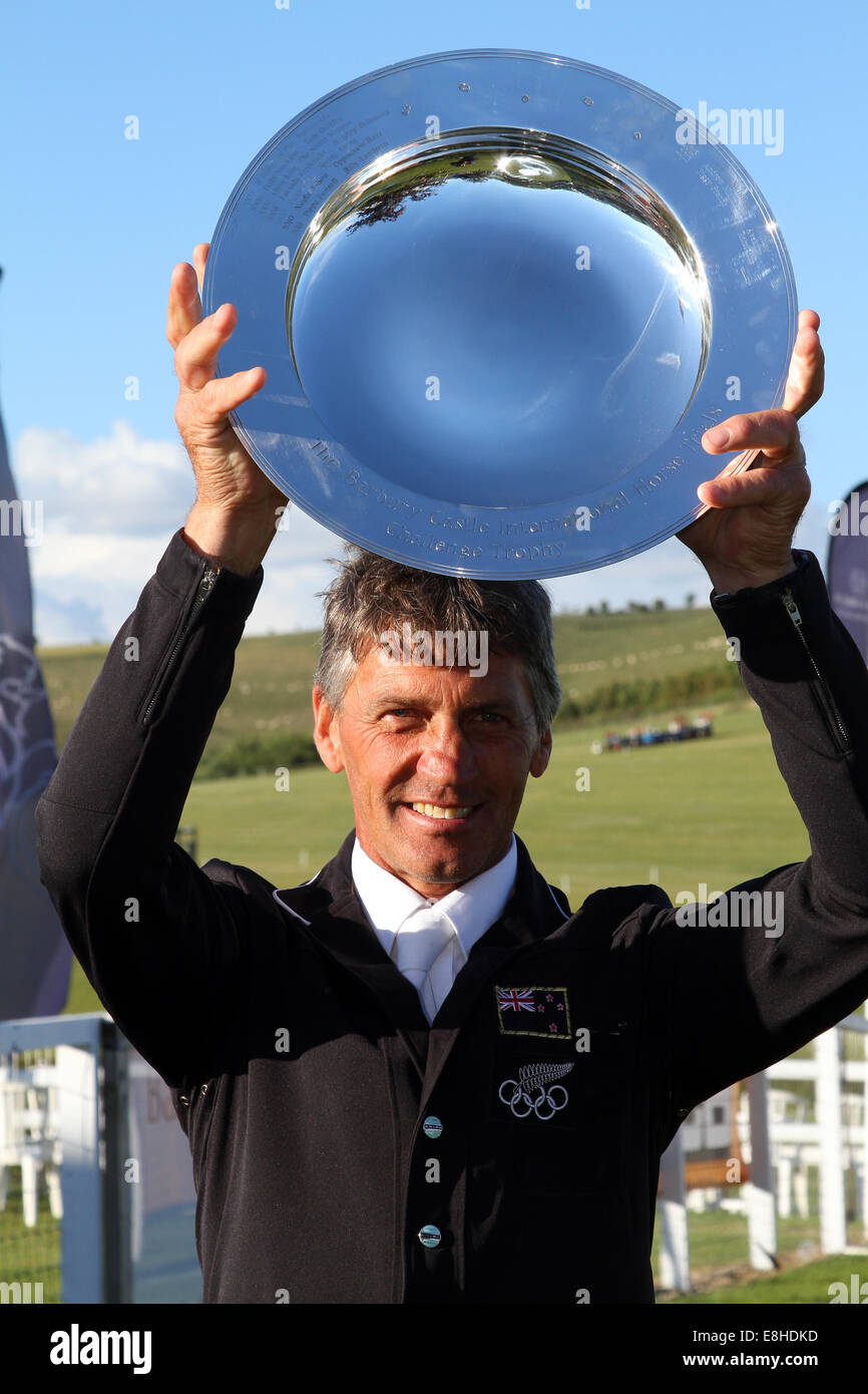 Andrew Nicholson wins at Barbury Castle Horse Trials 2014 Stock Photo ...