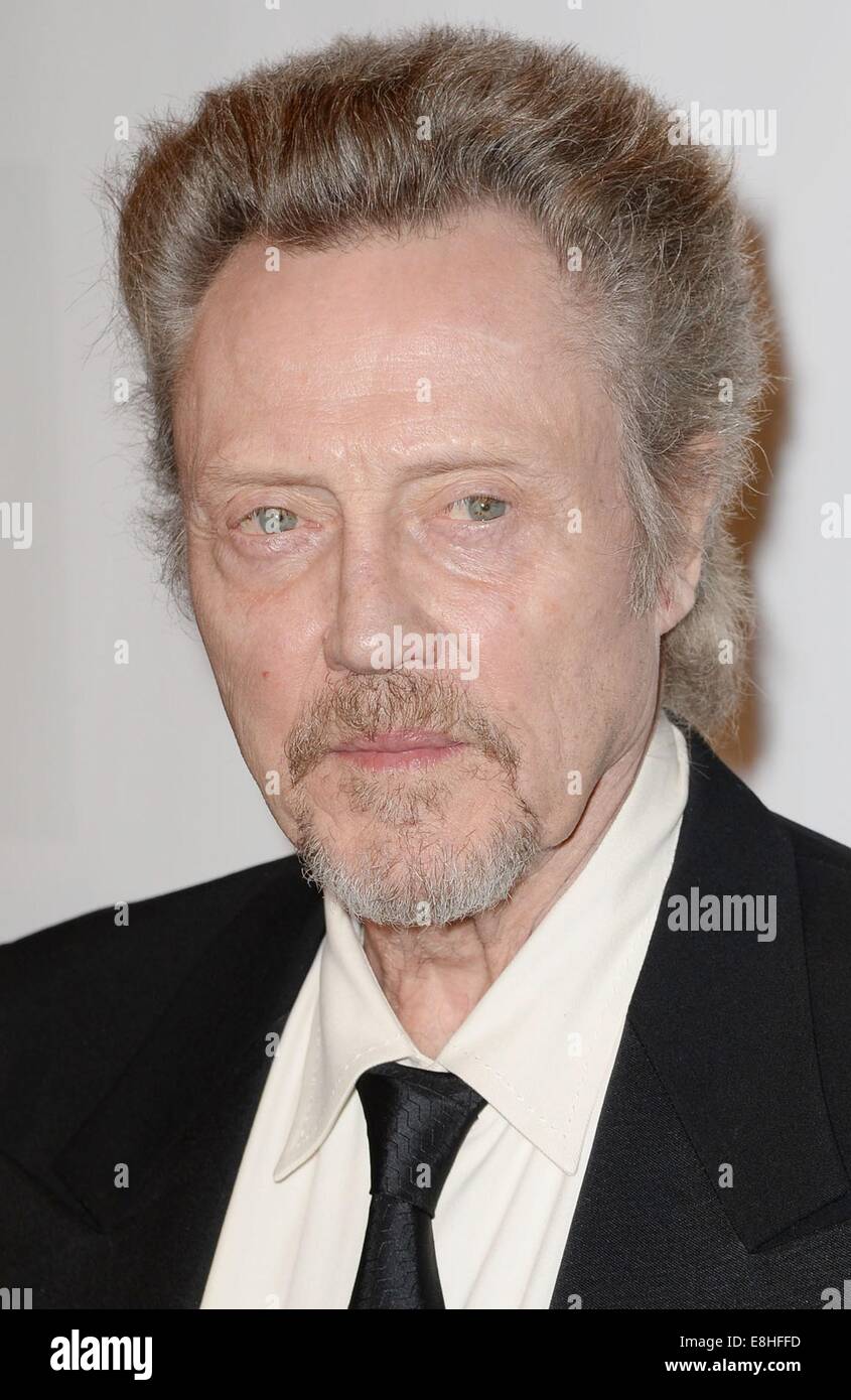 New York, NY, USA. 7th Oct, 2014. Christopher Walken at arrivals for ...