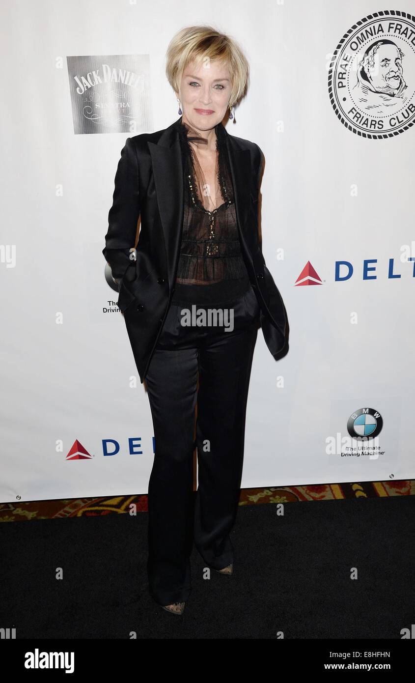 New York, NY, USA. 7th Oct, 2014. Sharon Stone at arrivals for The ...