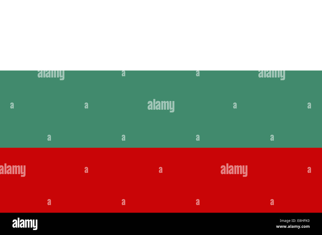 National flag of Bulgaria standard ratio - true RGB color mode Stock ...