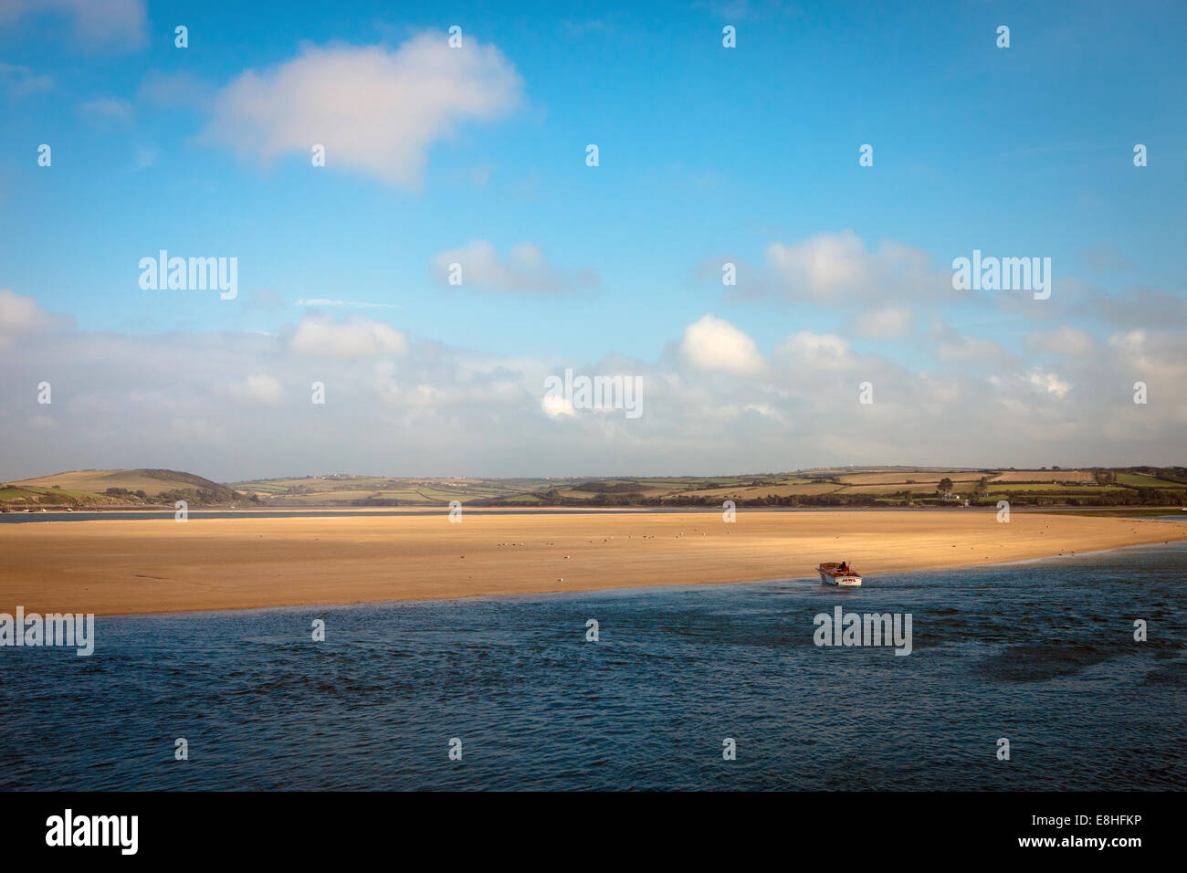 River Camel, Rock, Cornwall Stock Photo - Alamy