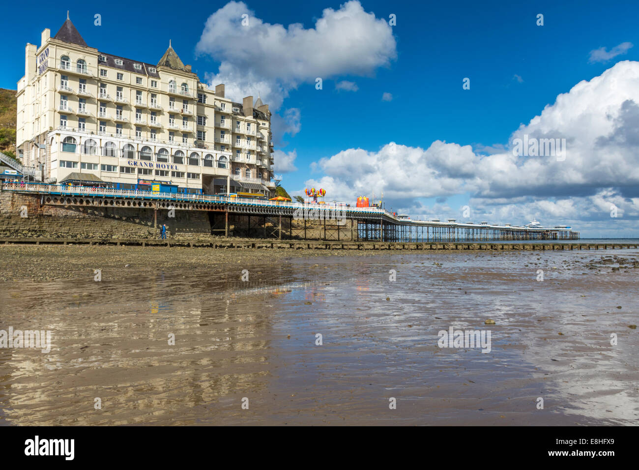 View at Llandudno, Conwy, North Wales, UK Stock Photo - Alamy