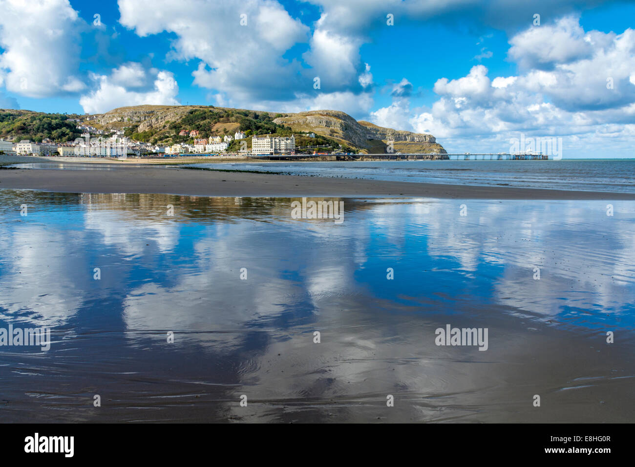 View at Llandudno, Conwy, North Wales, UK Stock Photo - Alamy