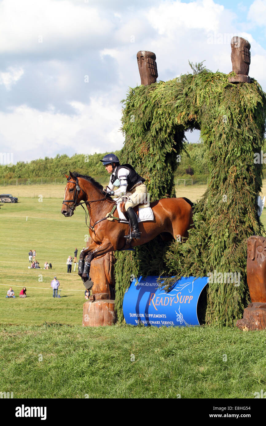 Pippa Funnell on Second Supreme at Barbury Castle Horse Trials 2014 ...