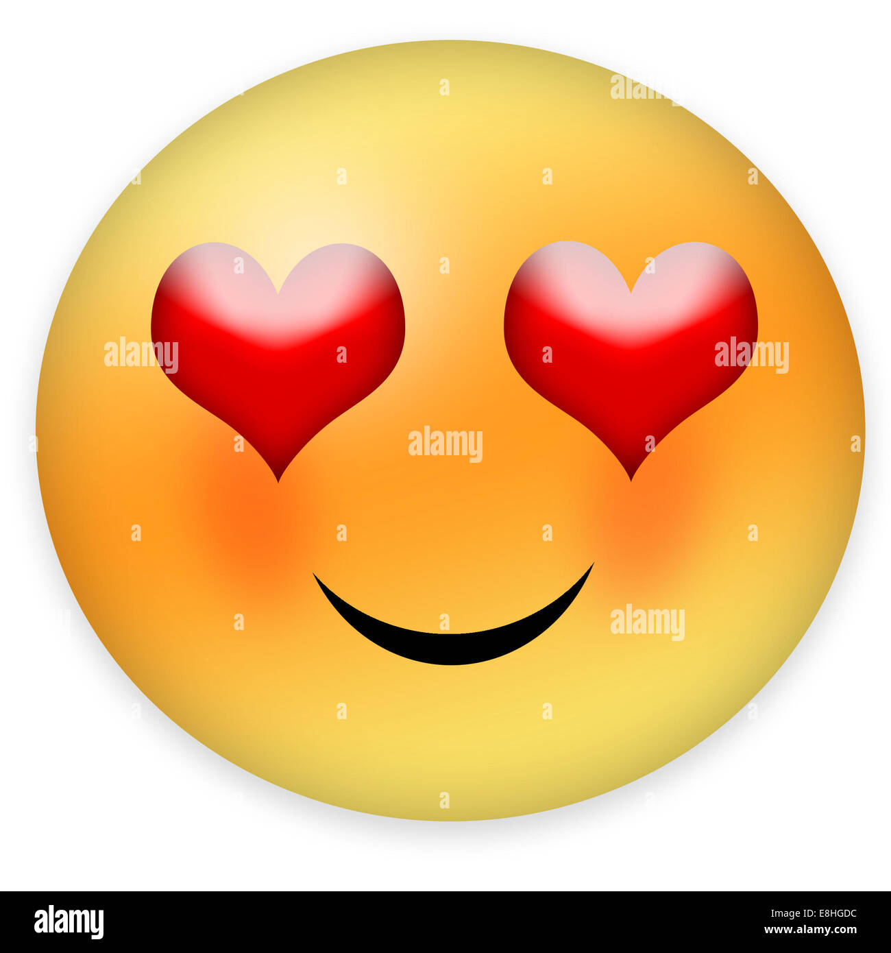 Emoticon embarrassed ashamed hi-res stock photography and images - Alamy