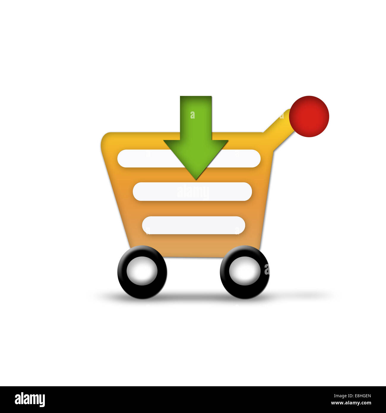 save to shopping cart Stock Photo - Alamy