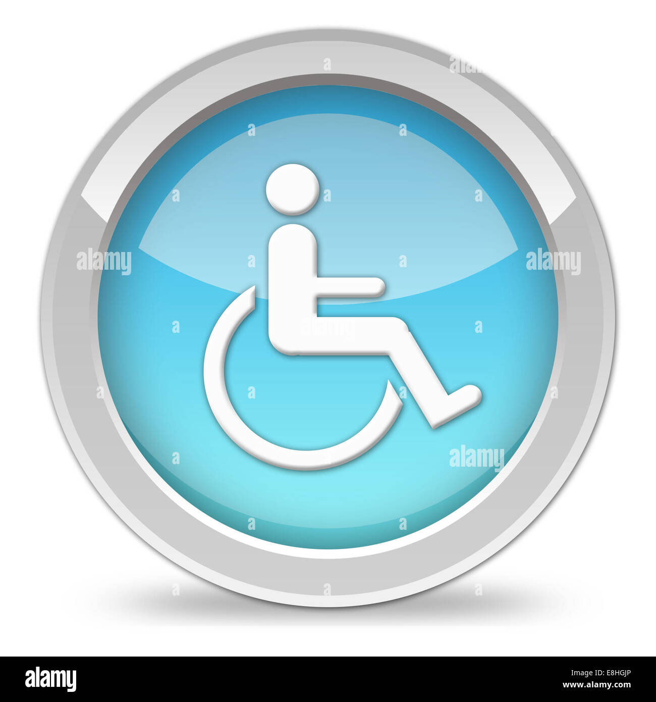 Handicapped logo Cut Out Stock Images & Pictures - Alamy