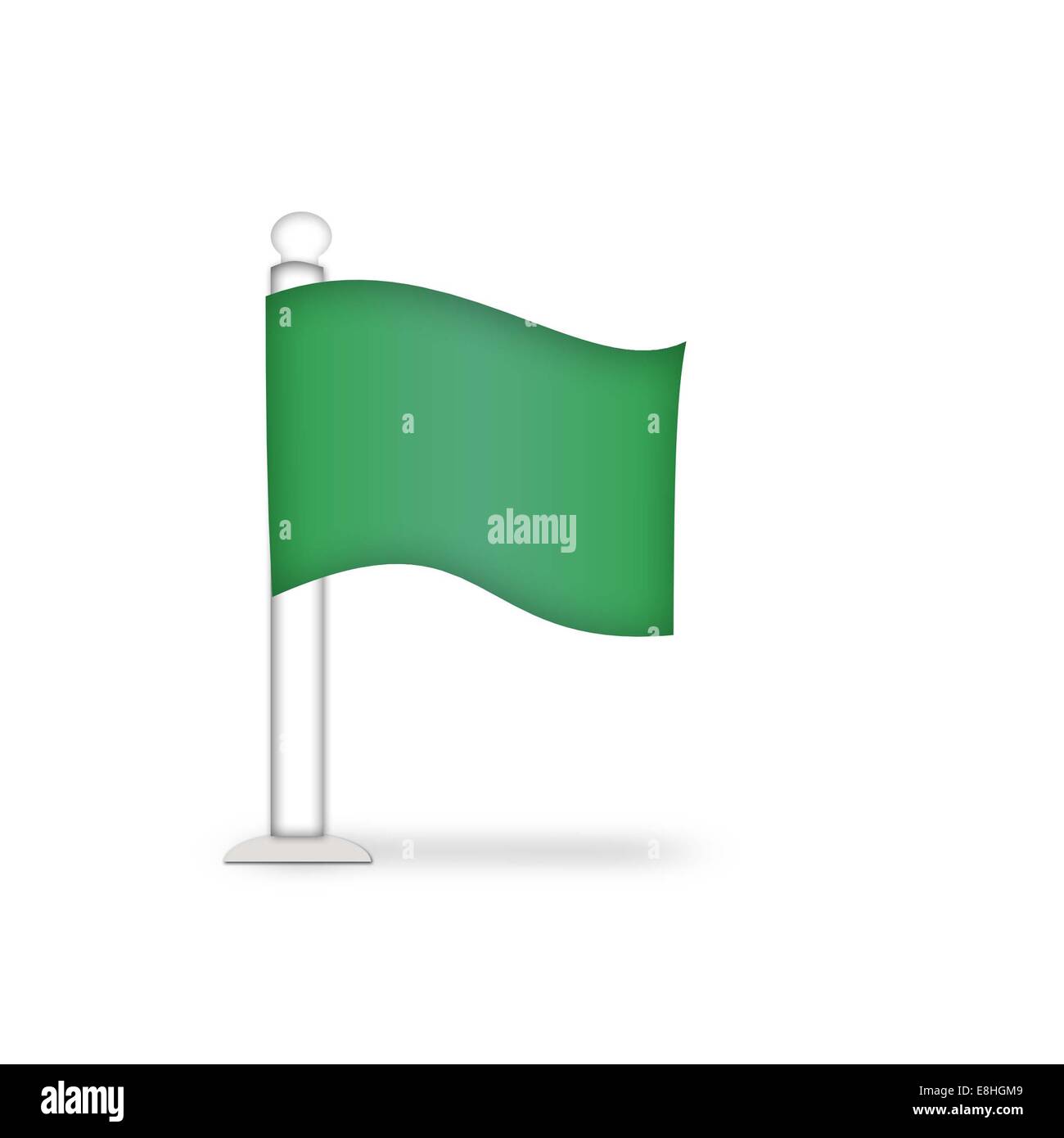 Golf flags Cut Out Stock Images & Pictures - Alamy