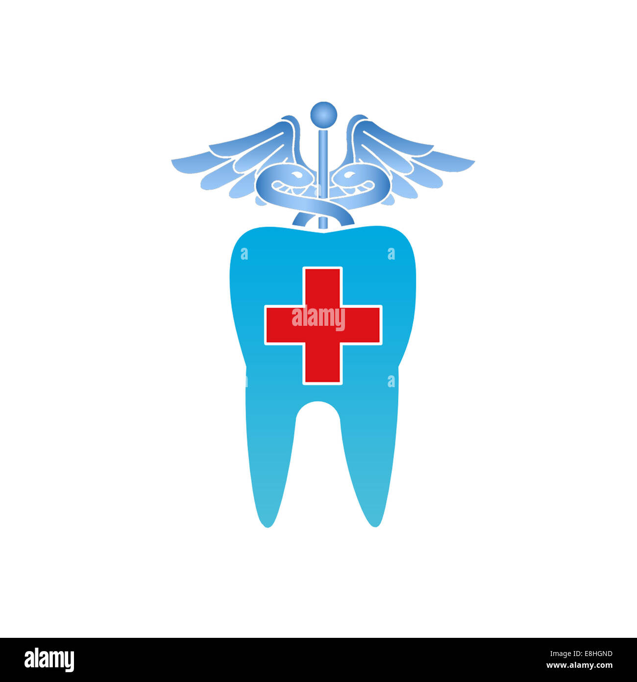 Dental Caduceus Logo