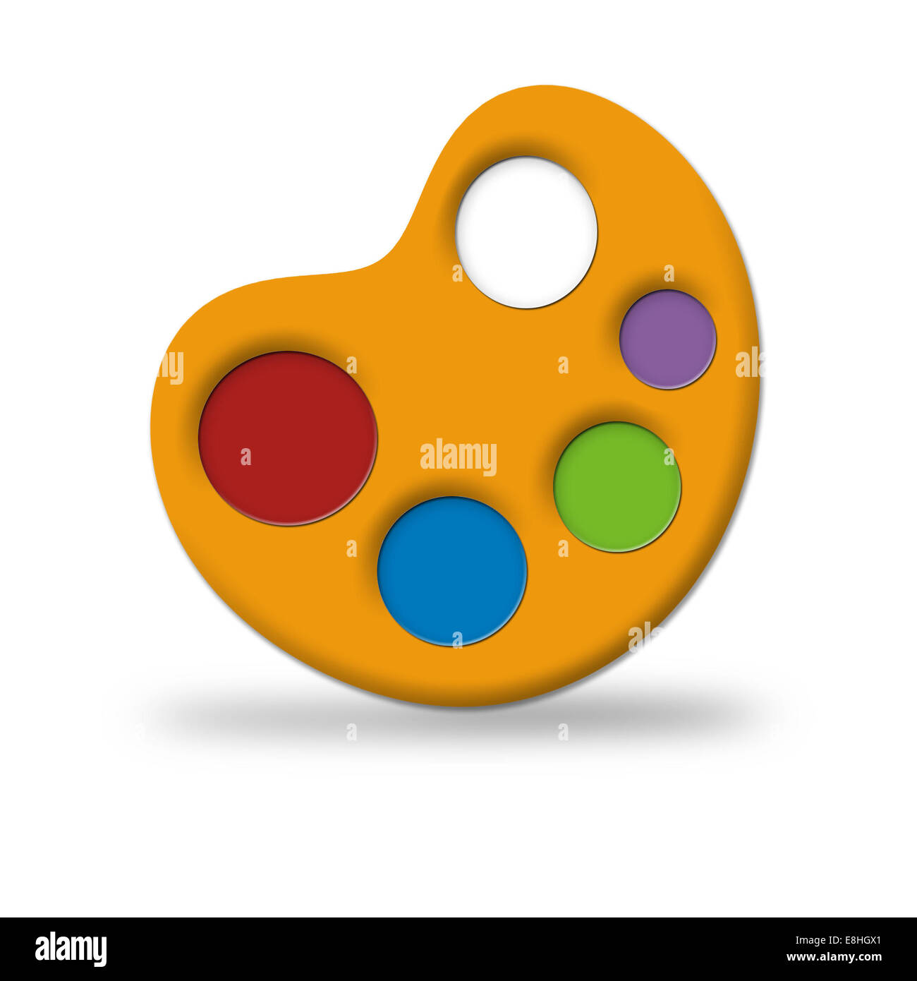 Palette logo hi-res stock photography and images - Alamy