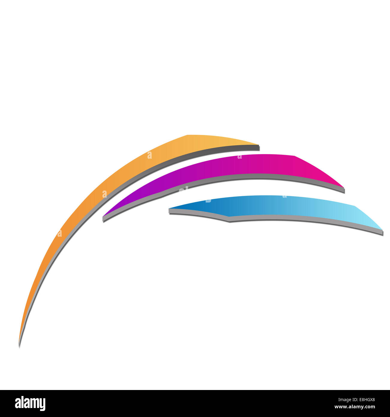 Colorful business logo Stock Photo - Alamy