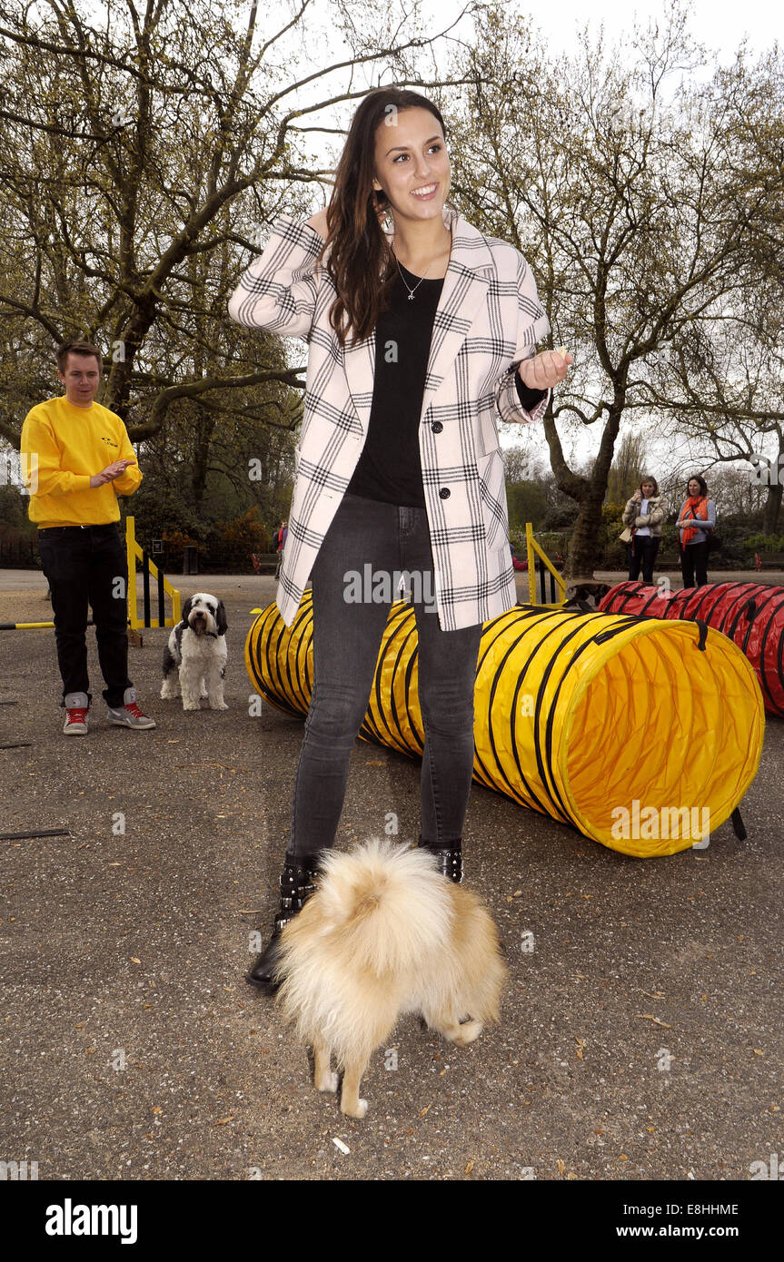 'Made in Chelsea' star Lucy Watson launches 'Bark in the Park' with her ...