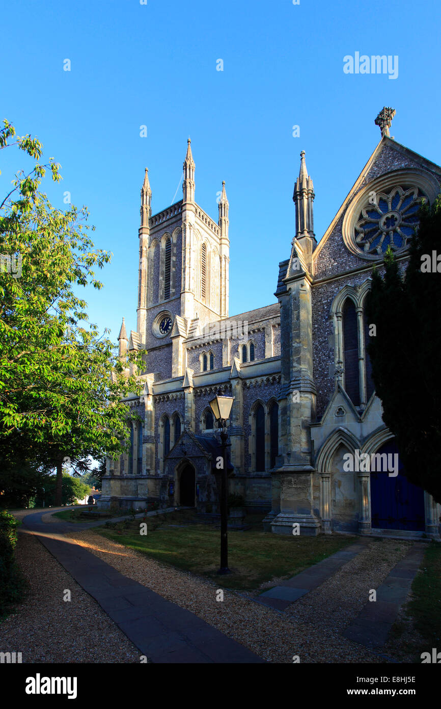 St Marys parish Church, Andover town, Hampshire County; England ...