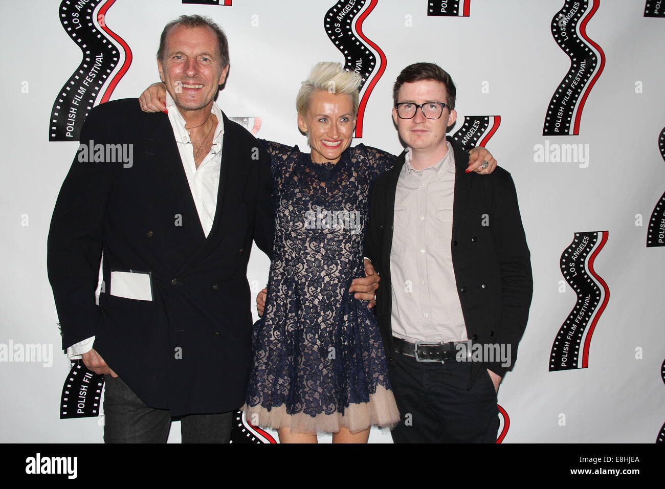 Hollywood, California, USA. 8th Oct, 2014. Polish Film Festival Los Angeles 2014.Egyptian ...