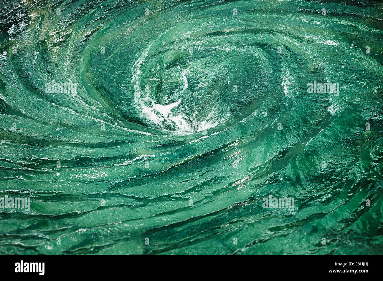Fantastic big maelstrom. Funnel water Stock Photo - Alamy