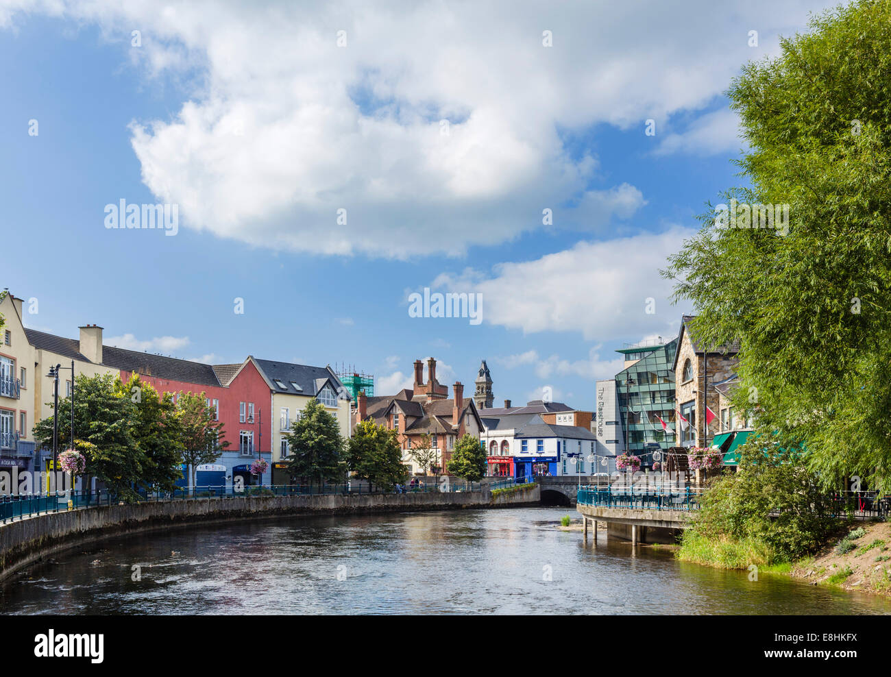 The Garvoge River from Rockwood Parade looking towads Hyde Bridge ...
