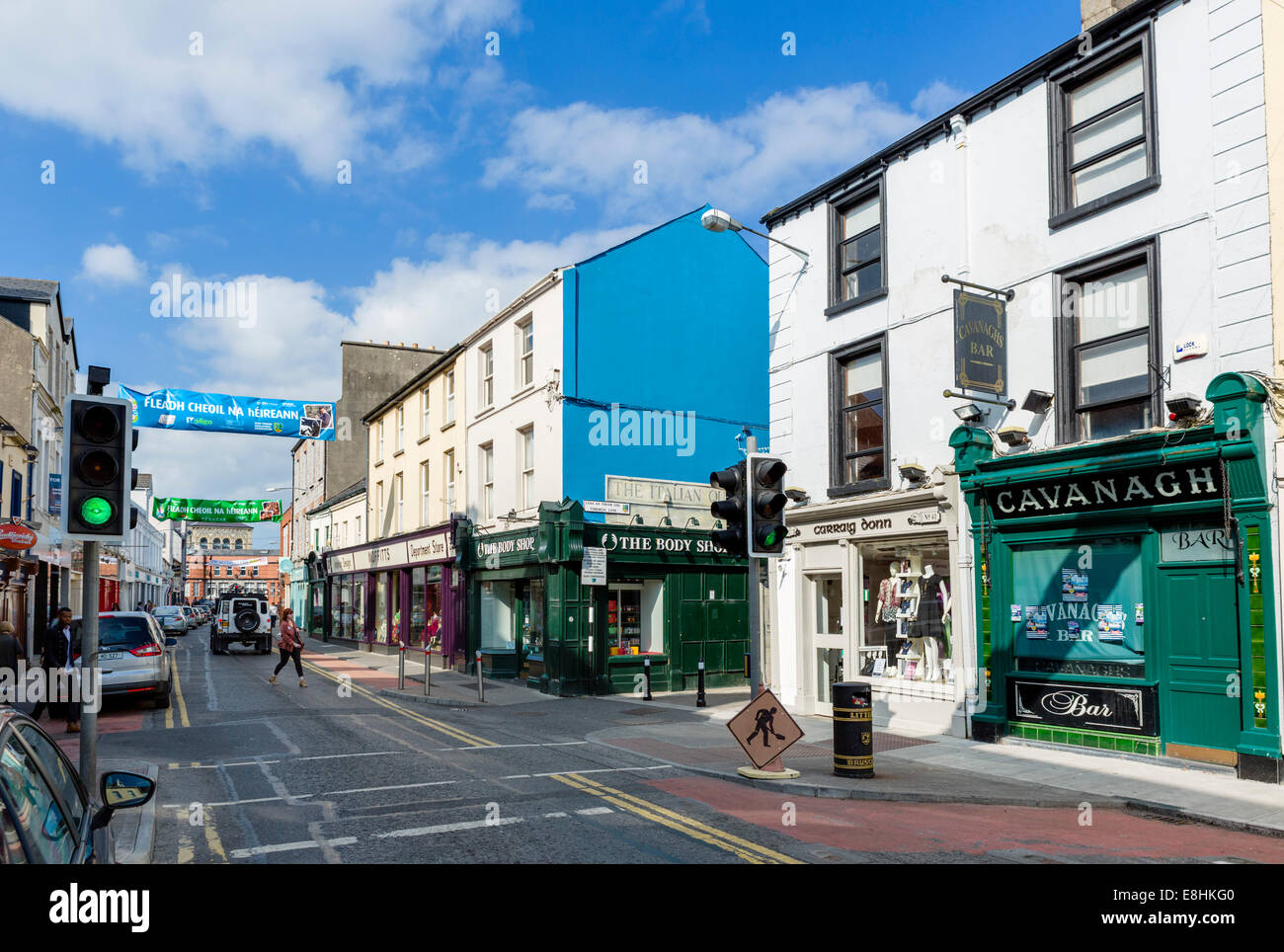 O'Connell Street in the town centre, Sligo Town, County Sligo, Republic ...