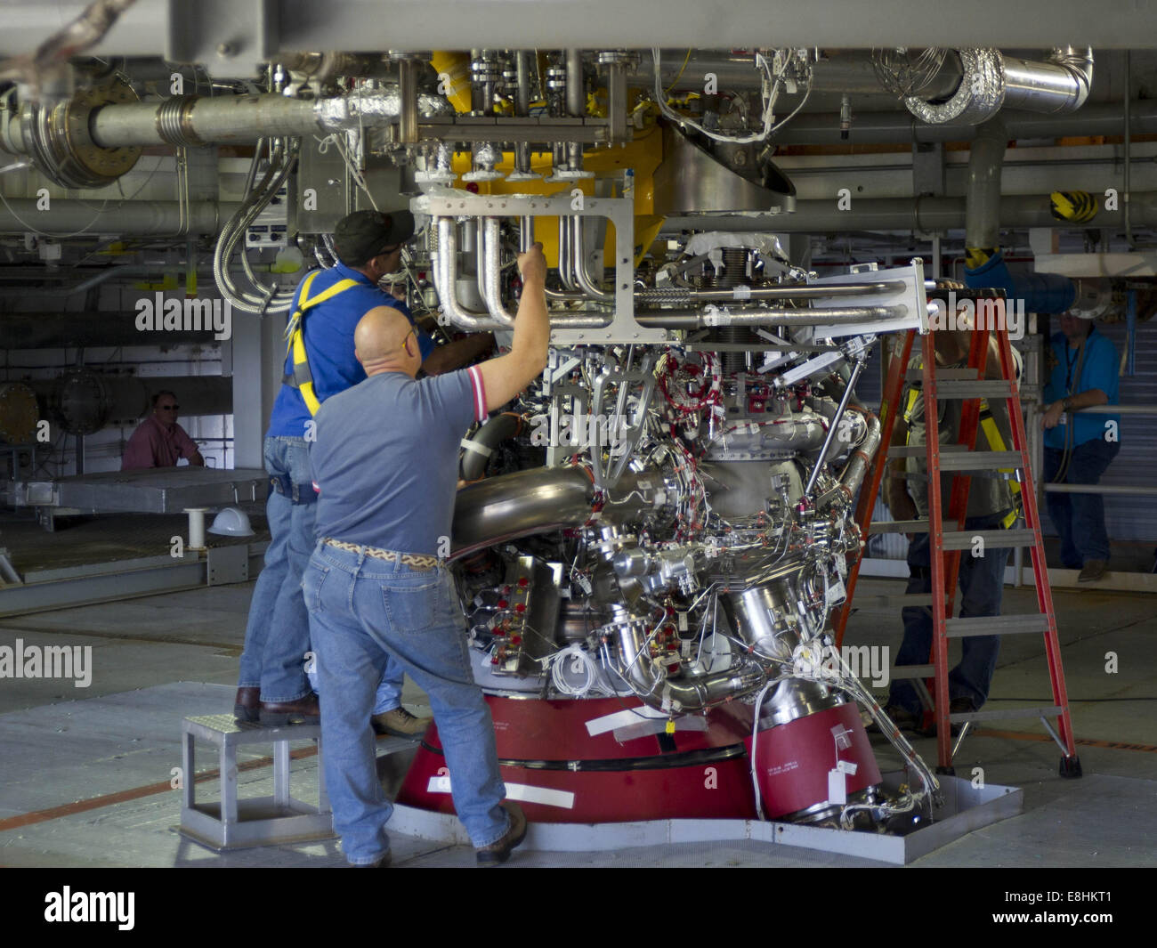 NASA's A-1 Test Stand houses the first full engine for upcoming test ...