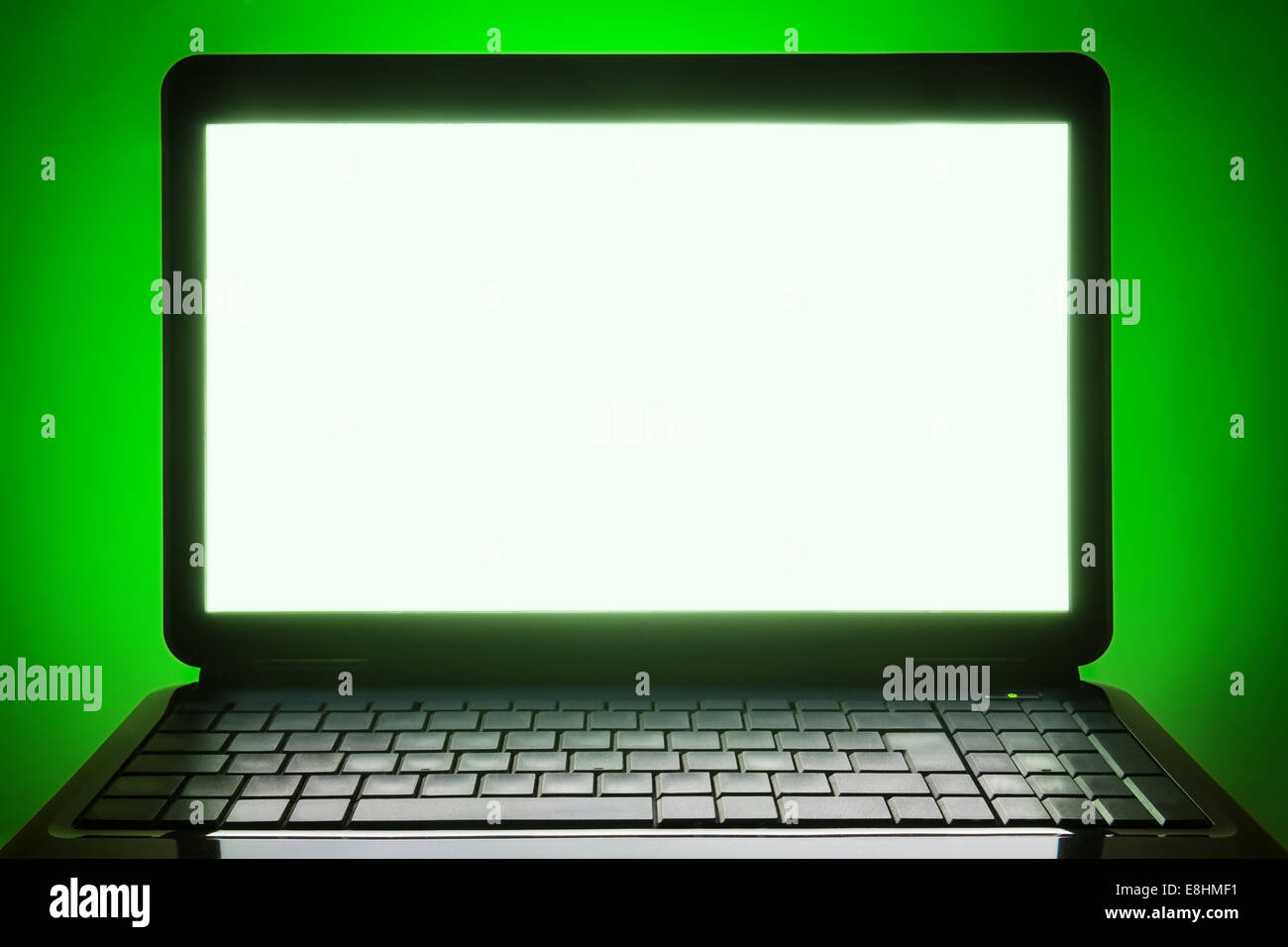 Laptop green screen copy hi-res stock photography and images - Alamy