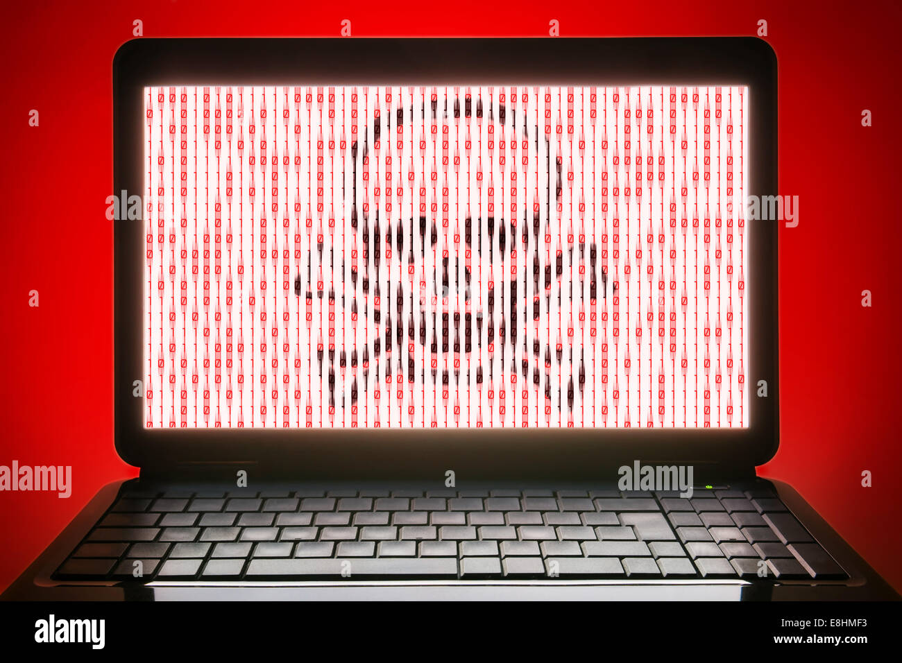 Hacked computer screen hi-res stock photography and images - Alamy