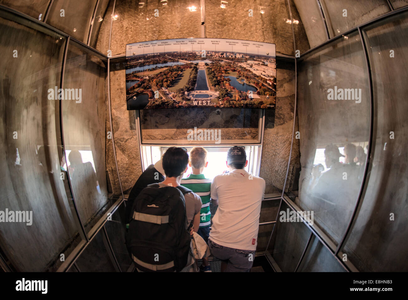 Washington monument interior hi-res stock photography and images - Alamy