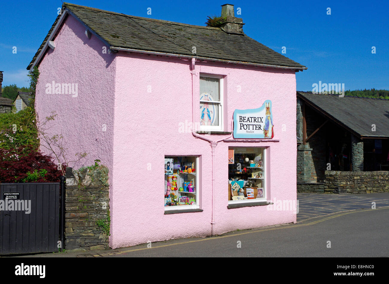 Grahams of Hawkshead, Beatrix Potter Stockist, Hawkshead Village, Lake ...