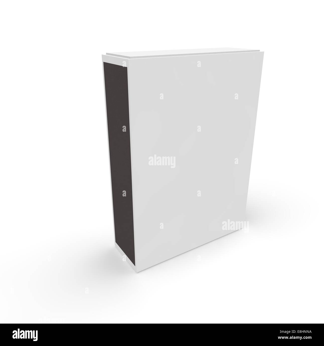 Template - empty matchbox. Isolated white background Stock Photo - Alamy