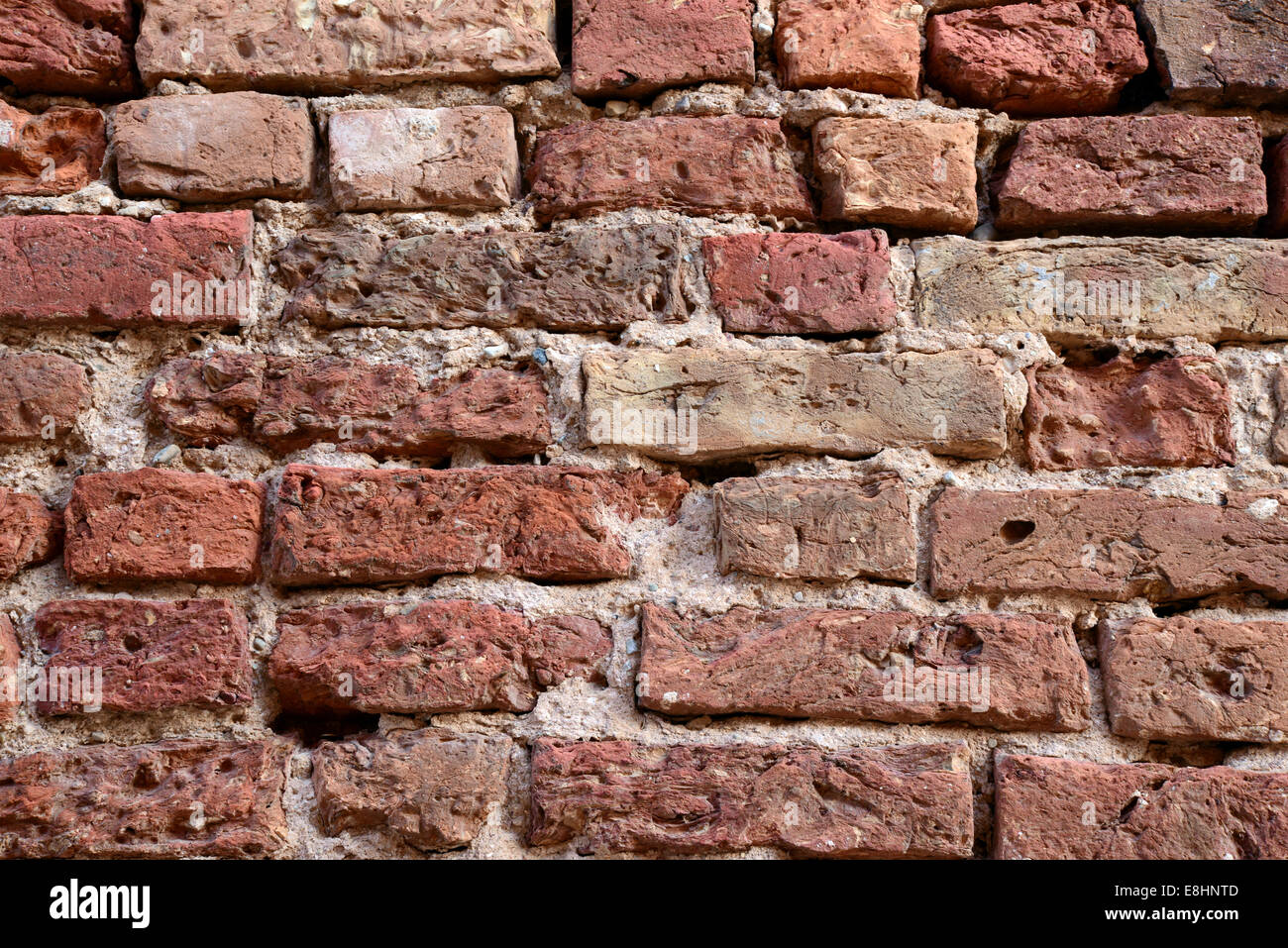 Red brick wall texture Stock Photo - Alamy