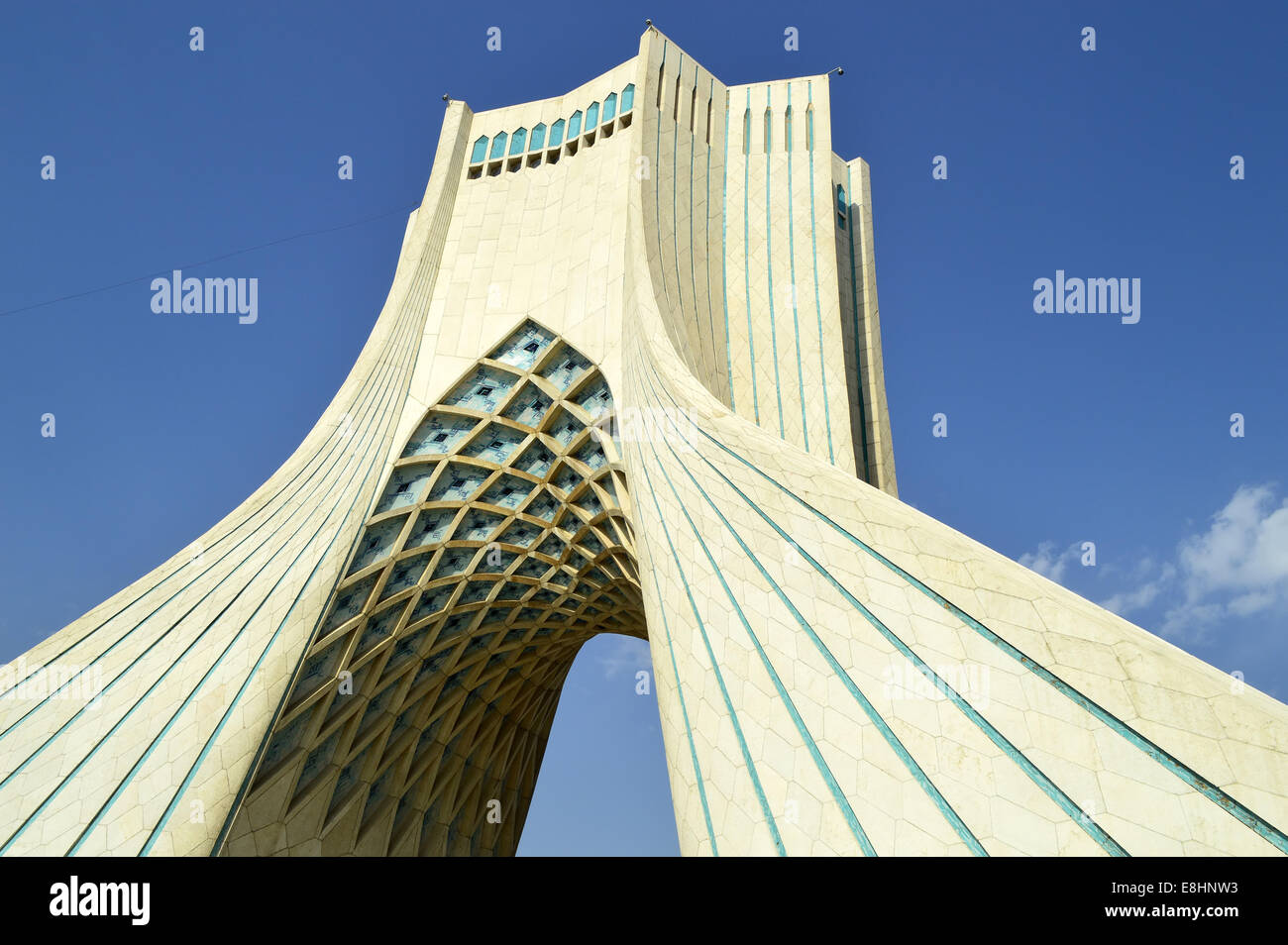 Azadi tower symbols of Tehran City, Iran Stock Photo - Alamy