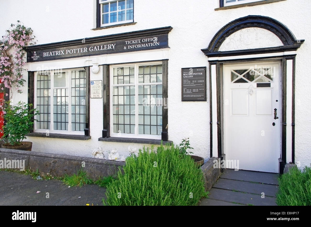 Beatrix Potter Gallery Ticket Office, Hawkshead Village, Lake District ...