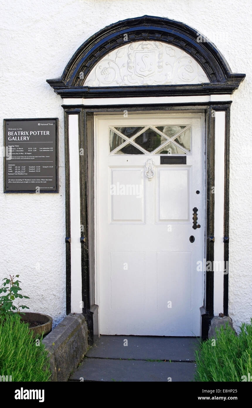 Beatrix Potter Gallery Ticket Office, Hawkshead Village, Lake District ...
