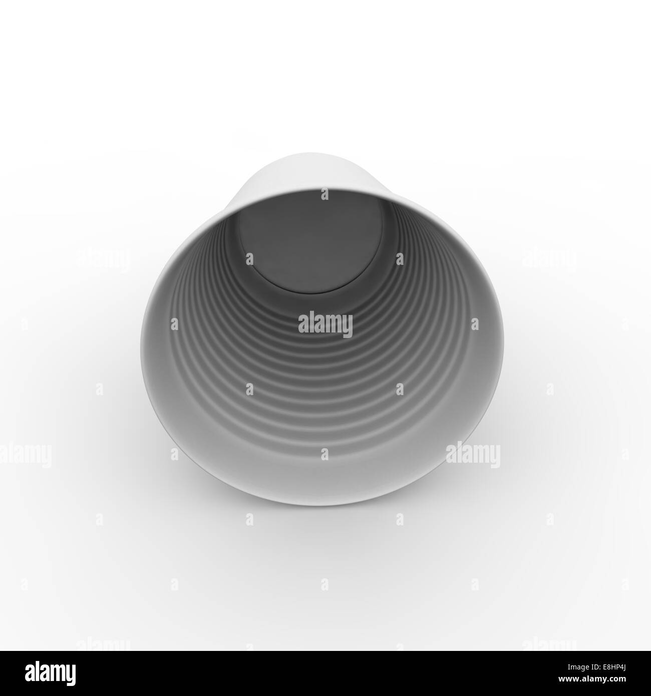 Disposable transparent plastic cup Black and White Stock Photos ...