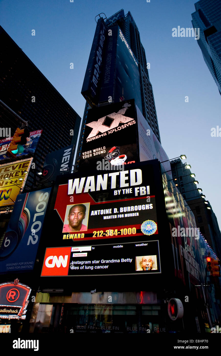 Times square night hi-res stock photography and images - Alamy