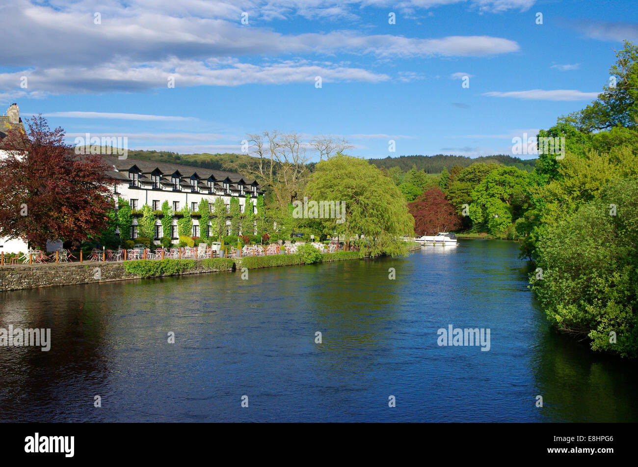 The Swan Hotel & Spa Overlooking The River Leven, Newby Bridge, Lake ...