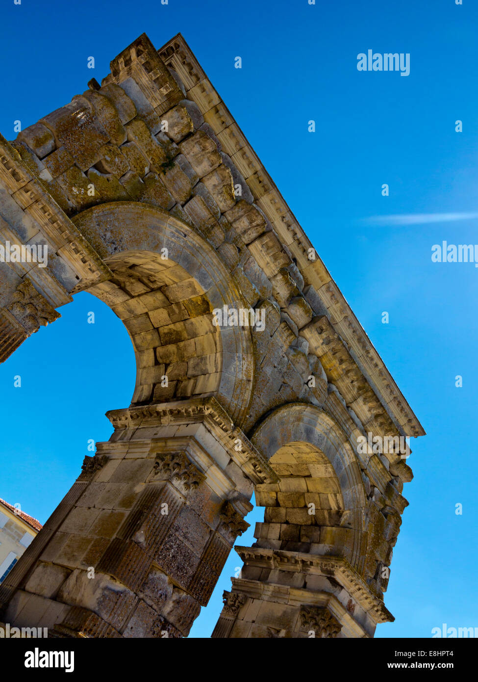 The Arch of Germanicus an ancient 1st century Roman stone arch in ...