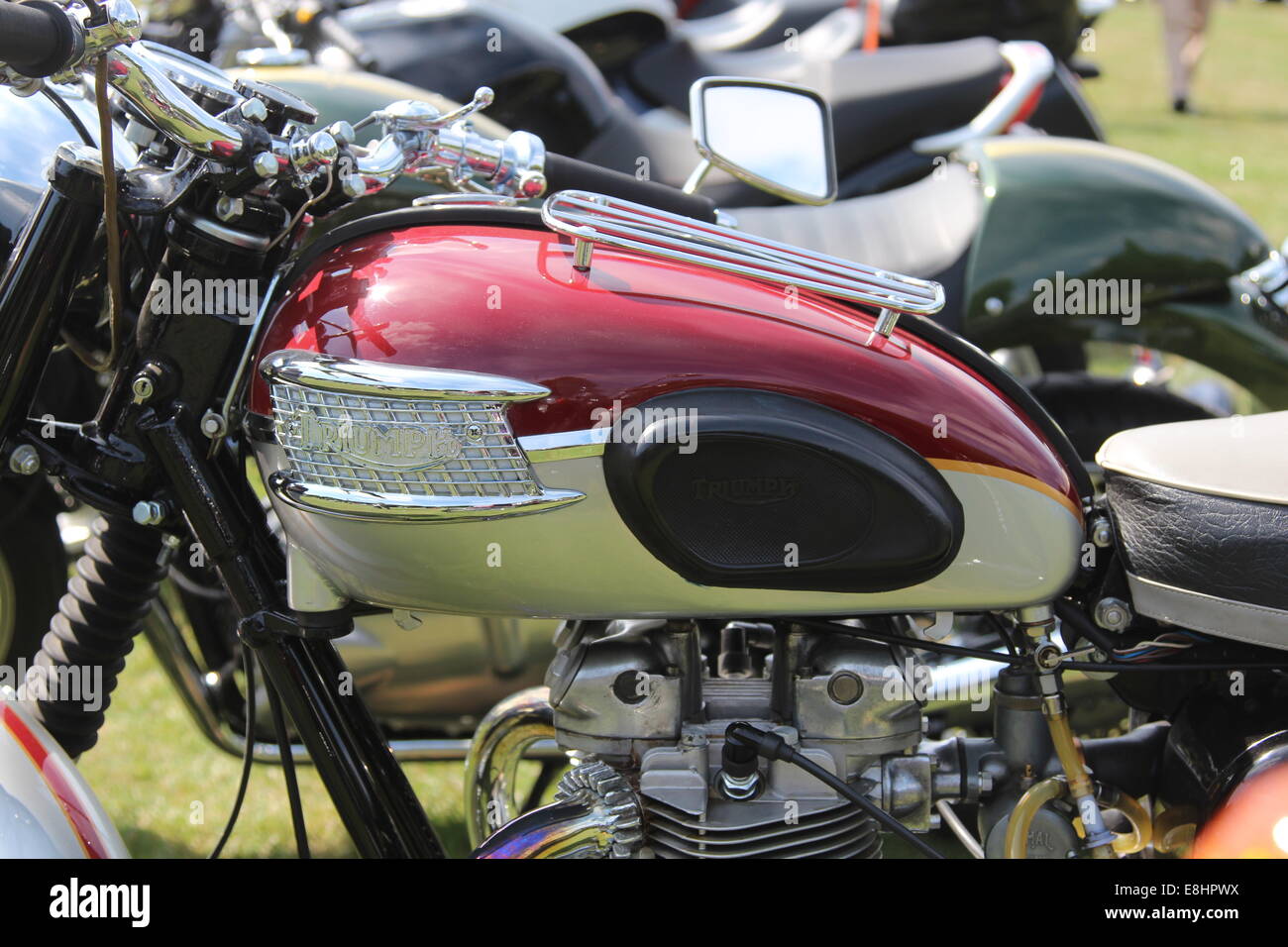 Triumph motorcycle hi-res stock photography and images - Alamy