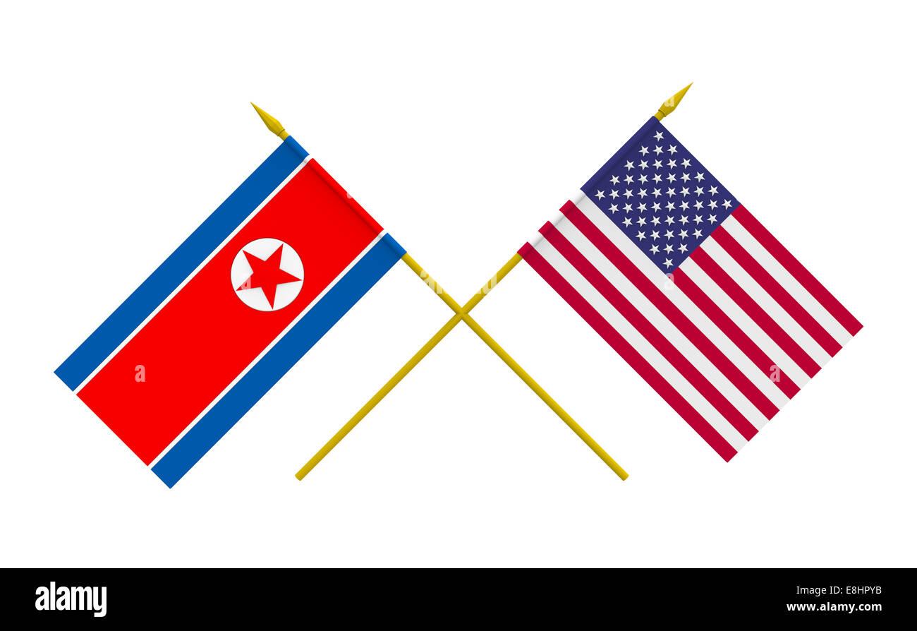 America north korea Cut Out Stock Images & Pictures - Alamy