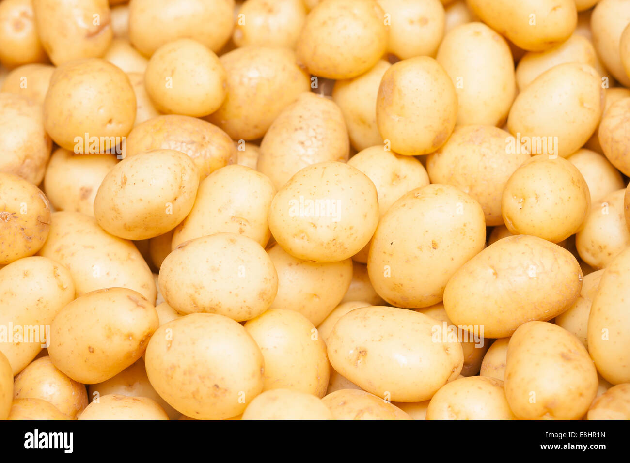 Fresh potatoes background hi-res stock photography and images - Alamy