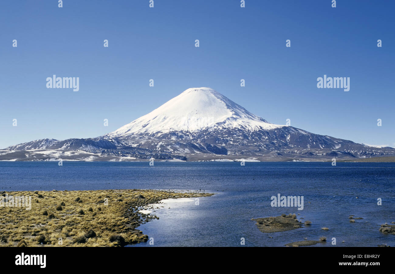 Pichu-Pichu volcano in Peru Stock Photo - Alamy