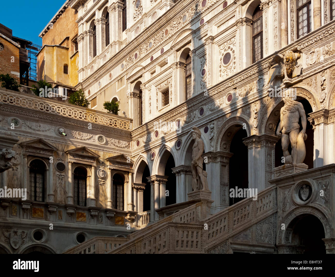 The 15th century Giants Staircase designed by Antonio Rizzo in the ...