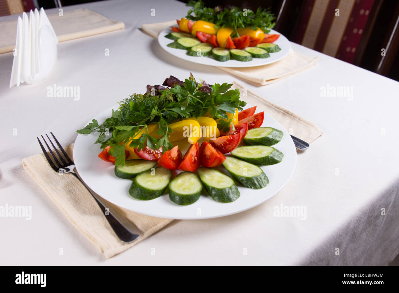Healthy place settings hi-res stock photography and images - Alamy