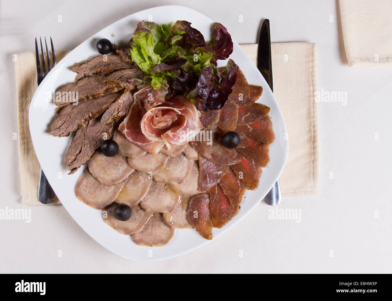 Assorted cold meat hi-res stock photography and images - Alamy