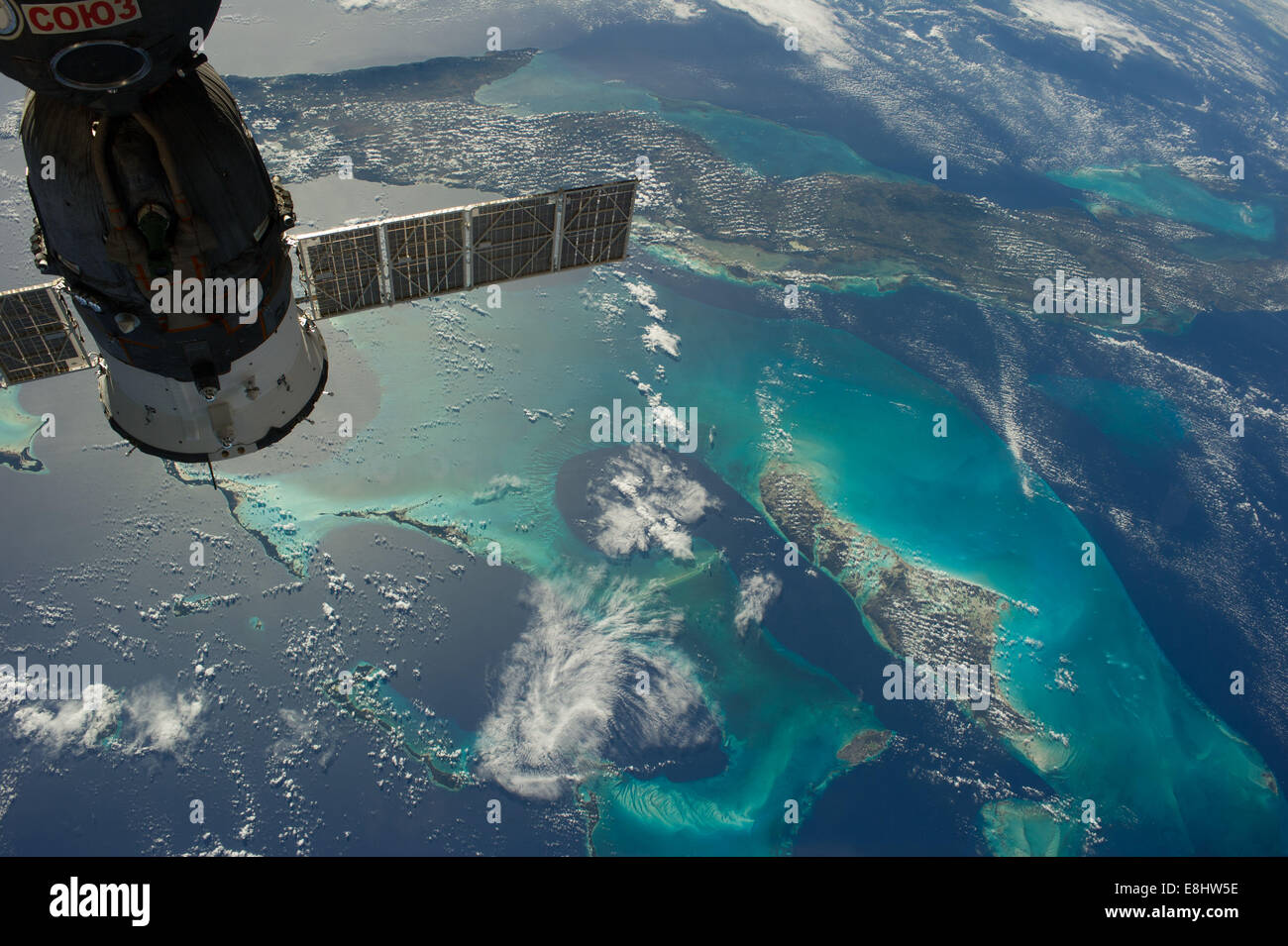 Satellite image bahamas hi-res stock photography and images - Alamy