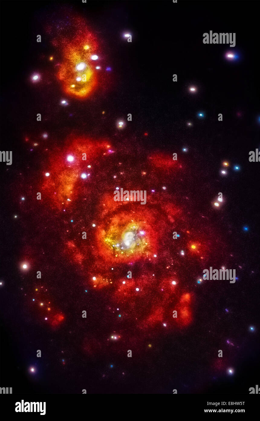 X ray galaxy hi-res stock photography and images - Alamy