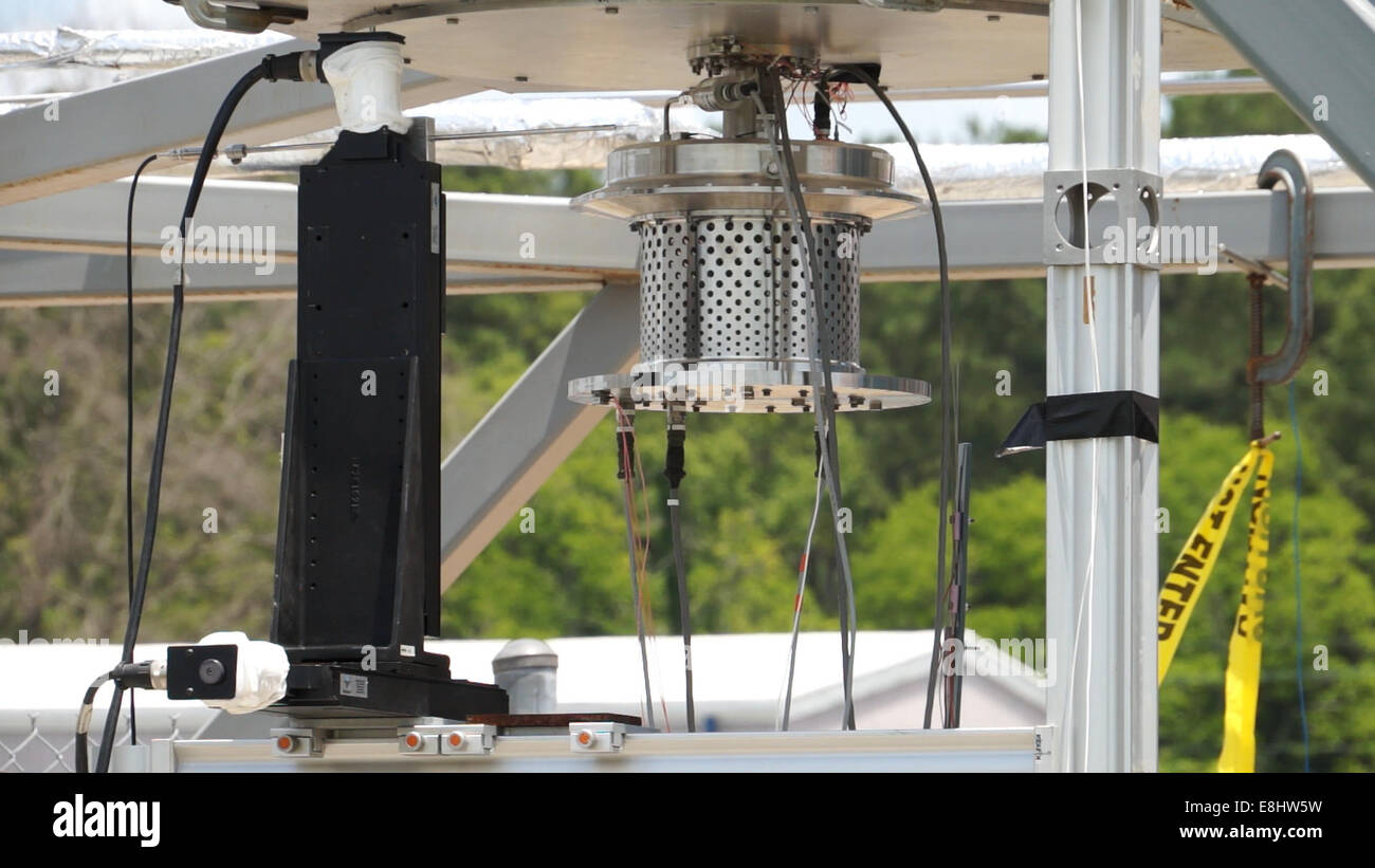 NASA’s Marshall Space Flight Center tested a low-profile diffuser to ...