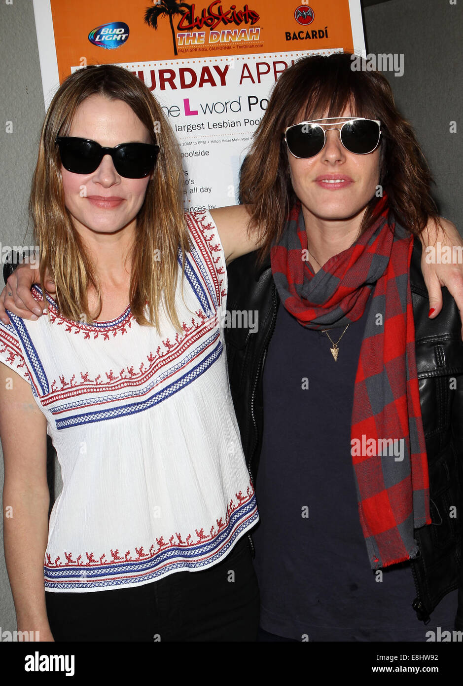 Kate moennig leisha hailey hi-res stock photography and images - Alamy