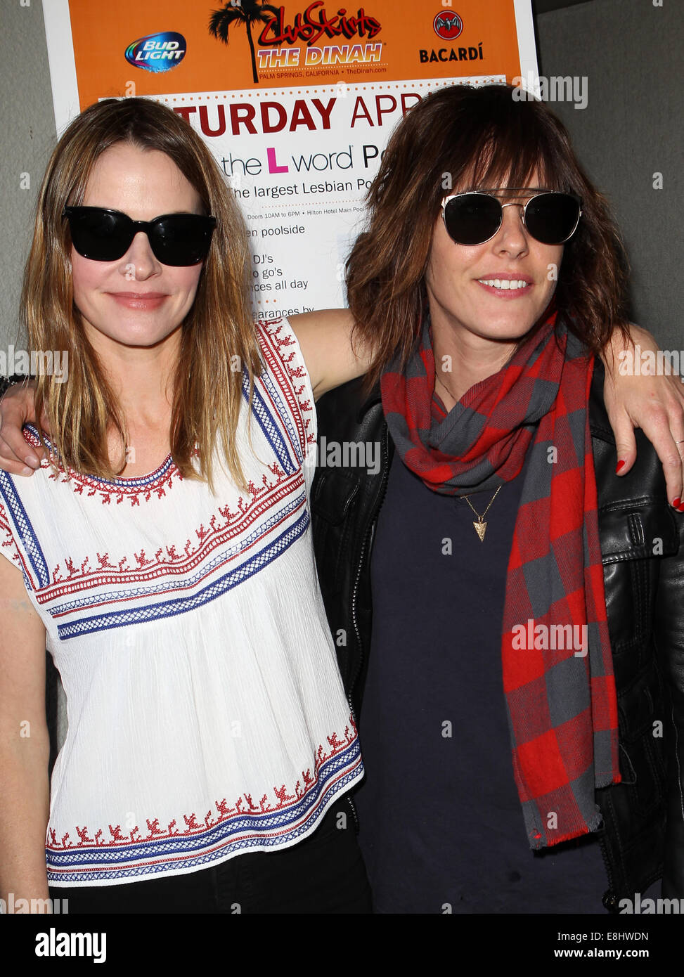 Kate moennig leisha hailey hi-res stock photography and images - Alamy